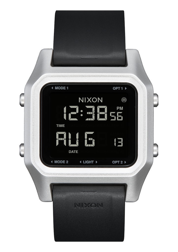 Staple Watch | Silver / Black | Low-Profile Thin Digital – Nixon CA